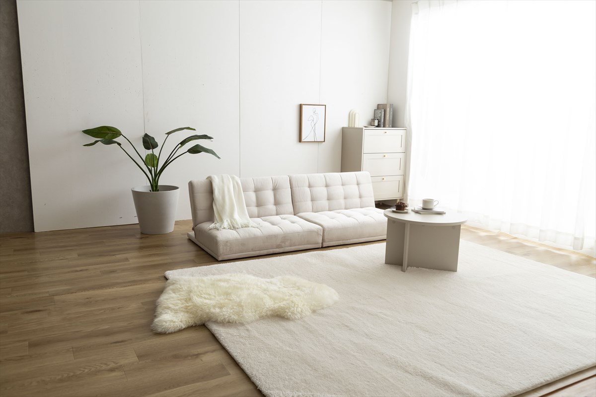 【2点セット】Lillian ベロアソファ 株式会社 イーナ 問屋・仕入れ・卸・卸売の専門【仕入れならNETSEA】