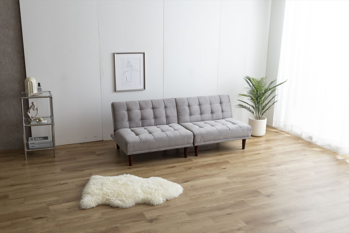 【2点セット】Lillian ベロアソファ 株式会社 イーナ 問屋・仕入れ・卸・卸売の専門【仕入れならNETSEA】