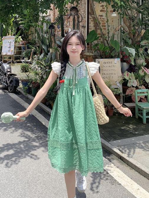 2023春夏新作 女 レディース 袖なし 吊りスカート ロング ワンピース 台型スカート セット 朝商事 合同会社 問屋・仕入れ・卸・卸売の ...