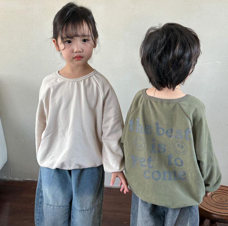 2023秋新品 男女兼用 トップス 長袖 Tシャツ スウェット 3色 80-150cm 株式会社伊林集団 問屋・仕入れ・卸・卸売の専門【仕入れならNETSEA】