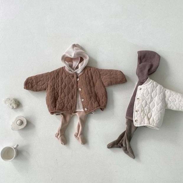 ★Baby★ ベビー服 66~100cm キルティング ベビージャケット 韓国キッズファッション 株式会社 C2Jジャパン 問屋・仕入れ・卸・卸売の専門【仕入れならNETSEA】