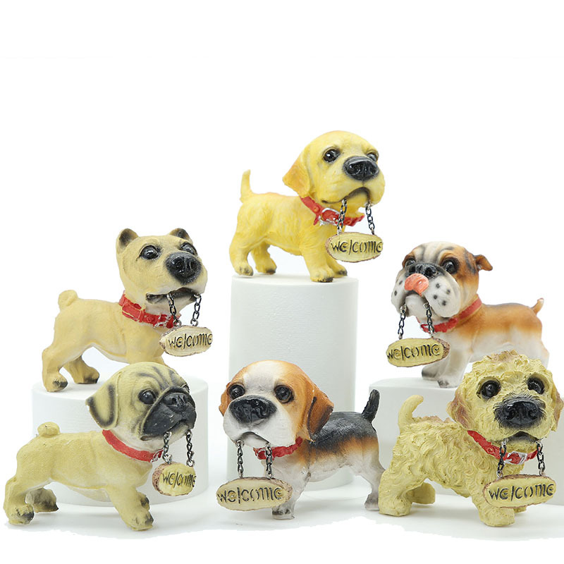 3D動物 犬 装飾 おもちゃ 居間、玄関、本棚 樹脂装飾 かわいい 樹脂工芸品 株式会社 UP's 問屋・仕入れ・卸・卸売の専門【仕入れならNETSEA】