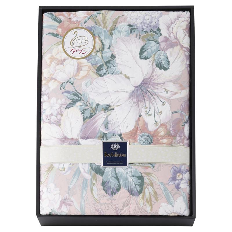 ダウン50％入り 日本製羽毛肌掛けふとん ピンク BUF-1202 HAMANO | 卸売・ 問屋・仕入れの専門サイト【NETSEA】