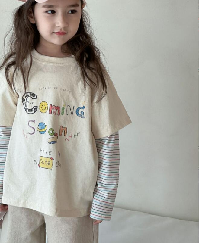 2024★春秋新作★韓国風子供服★Tシャツ★90-150CM BBM 株式会社 問屋・仕入れ・卸・卸売の専門【仕入れならNETSEA】
