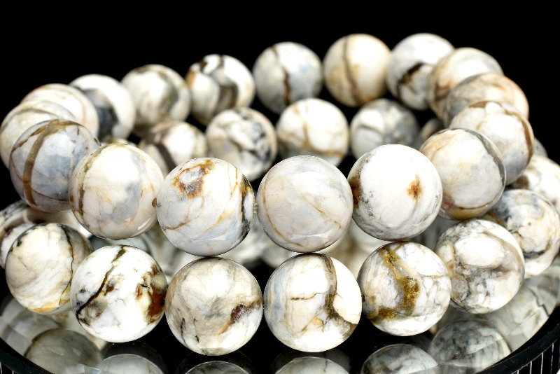 オーストラリア産 ホワイトオパール 9.5mm ブレスレット 1個売り _BG4697-95 株式会社 SEKIKON 問屋・仕入れ・卸・卸売の専門【仕入れならNETSEA】