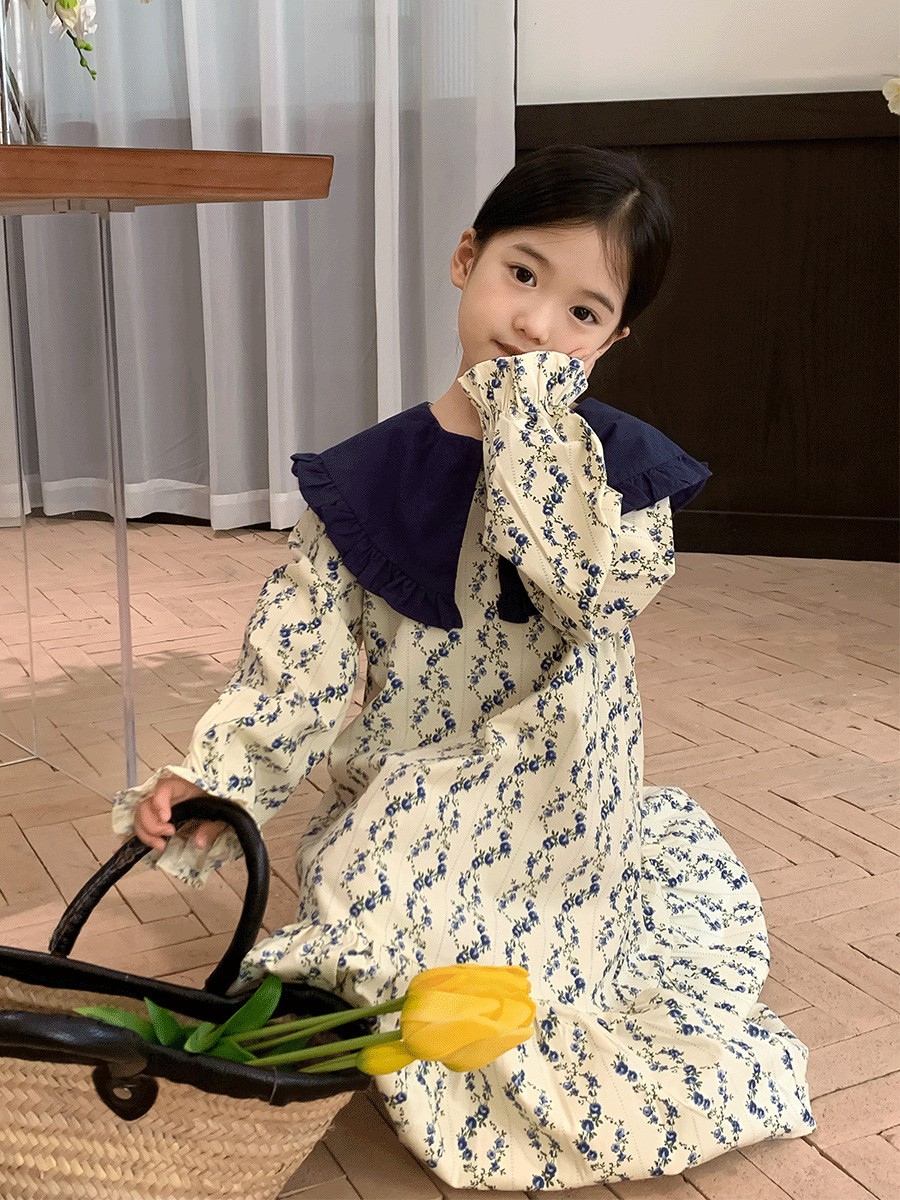 2024春新作 韓国風子供服 ベビー服 女の子 女の子 ワンピース 90-140cm 個人事業主 Light of the sea 問屋・仕入れ・卸・卸売の専門【仕入れならNETSEA】