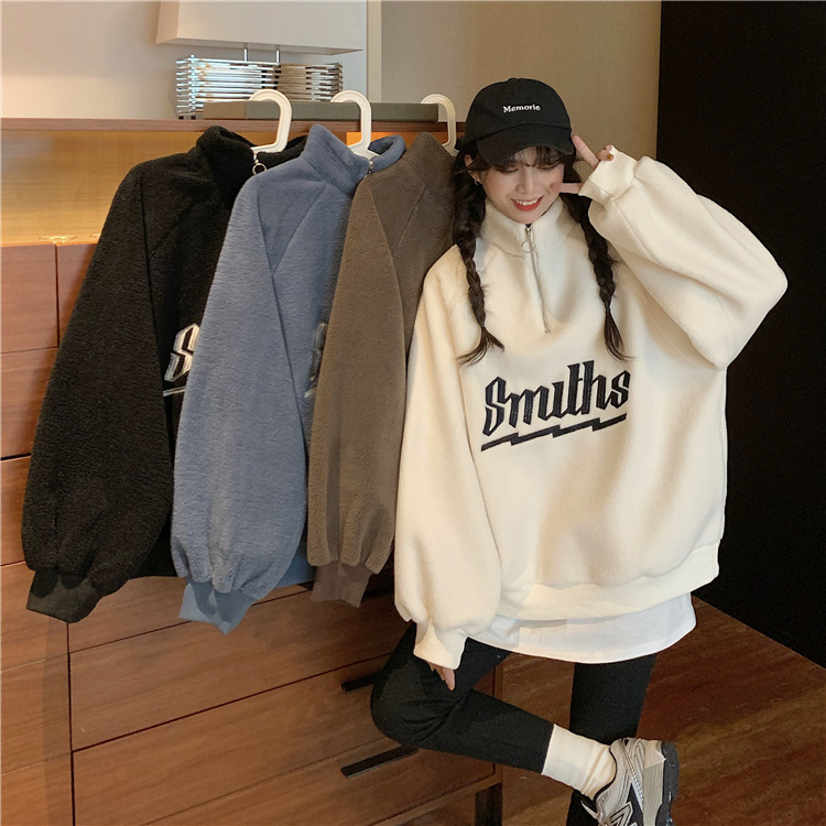 トレーナー レディース 長袖 秋冬 無地 おしゃれ トップス スエット 防寒 ぬいぐるみ カジュアル ふわふわ TGB株式会社 問屋・仕入れ・卸・卸売の専門【仕入れならNETSEA】