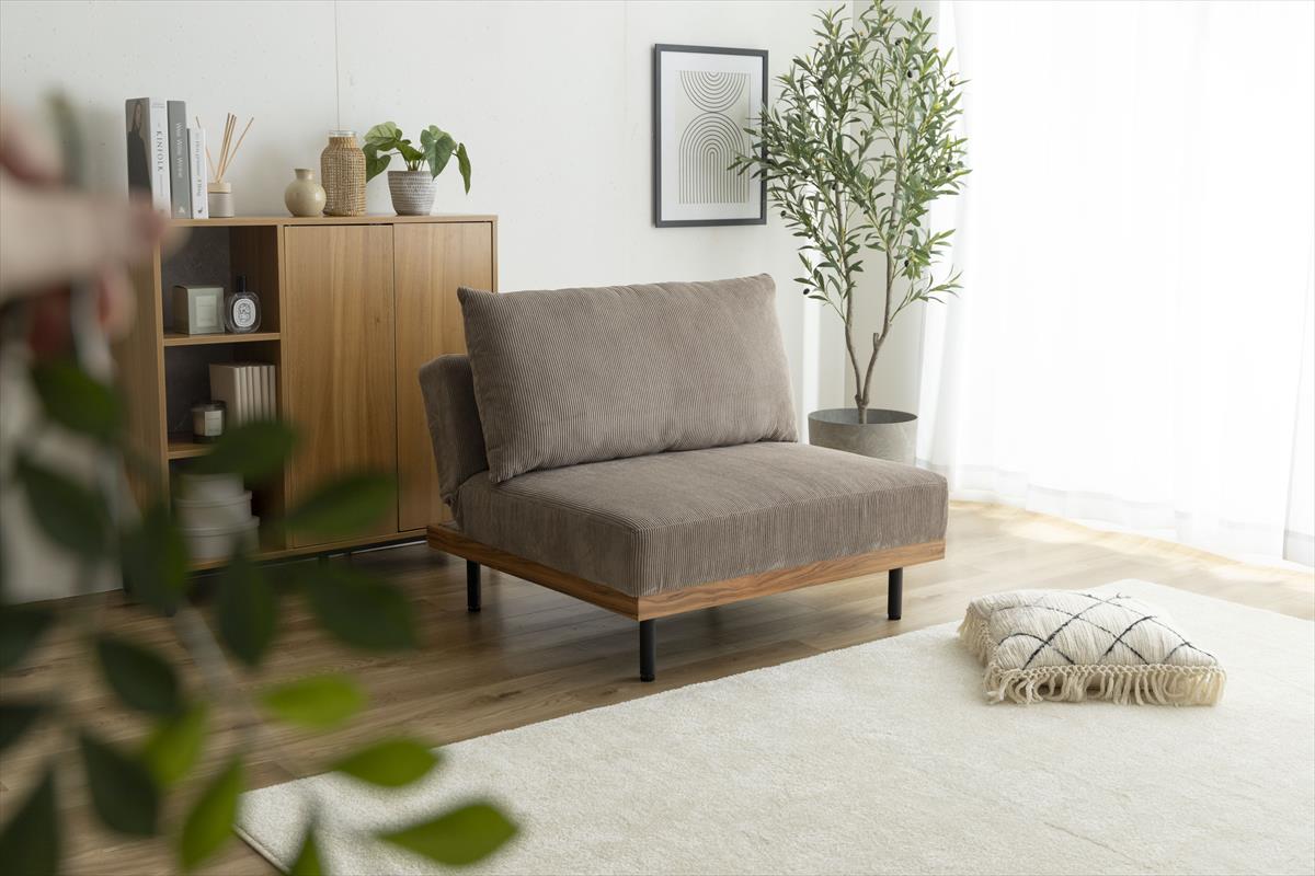 【単品】Ridley リクライニングコーデュロイソファ 株式会社 イーナ 問屋・仕入れ・卸・卸売の専門【仕入れならNETSEA】