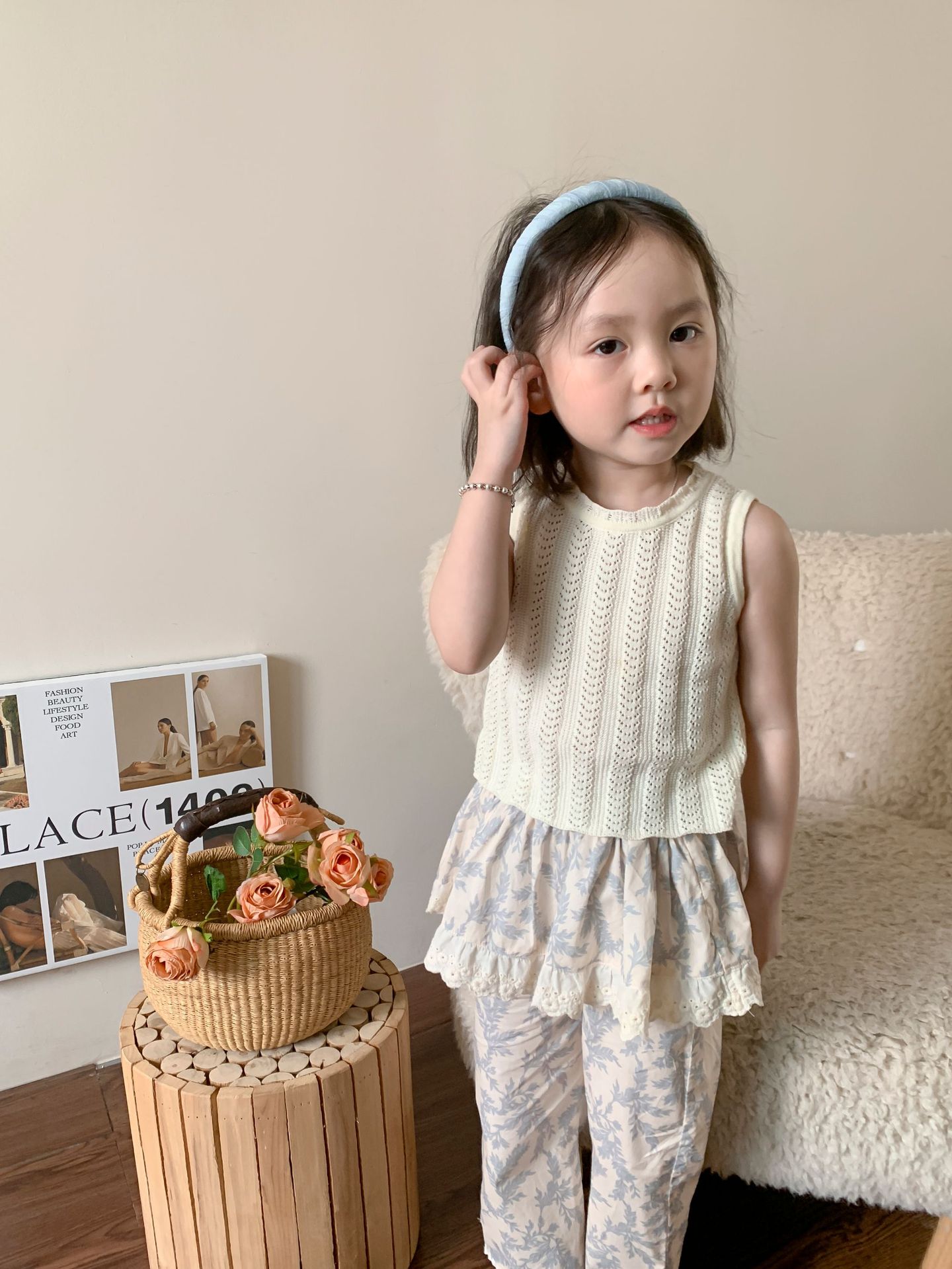 2024新作 韓国風 ベビー服 子供服 女の子 ニットトップス 80-140cm 個人事業主 Light of the sea 問屋・仕入れ・卸・卸売の専門【仕入れならNETSEA】