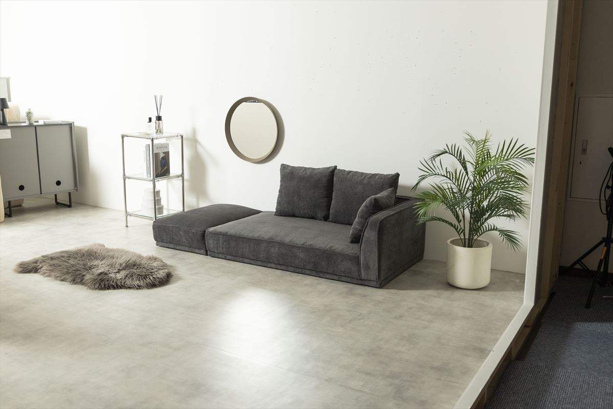 【2点セット】Siena オットマン付き2人掛けカウチソファ | 卸売・ 問屋・仕入れの専門サイト【NETSEA】