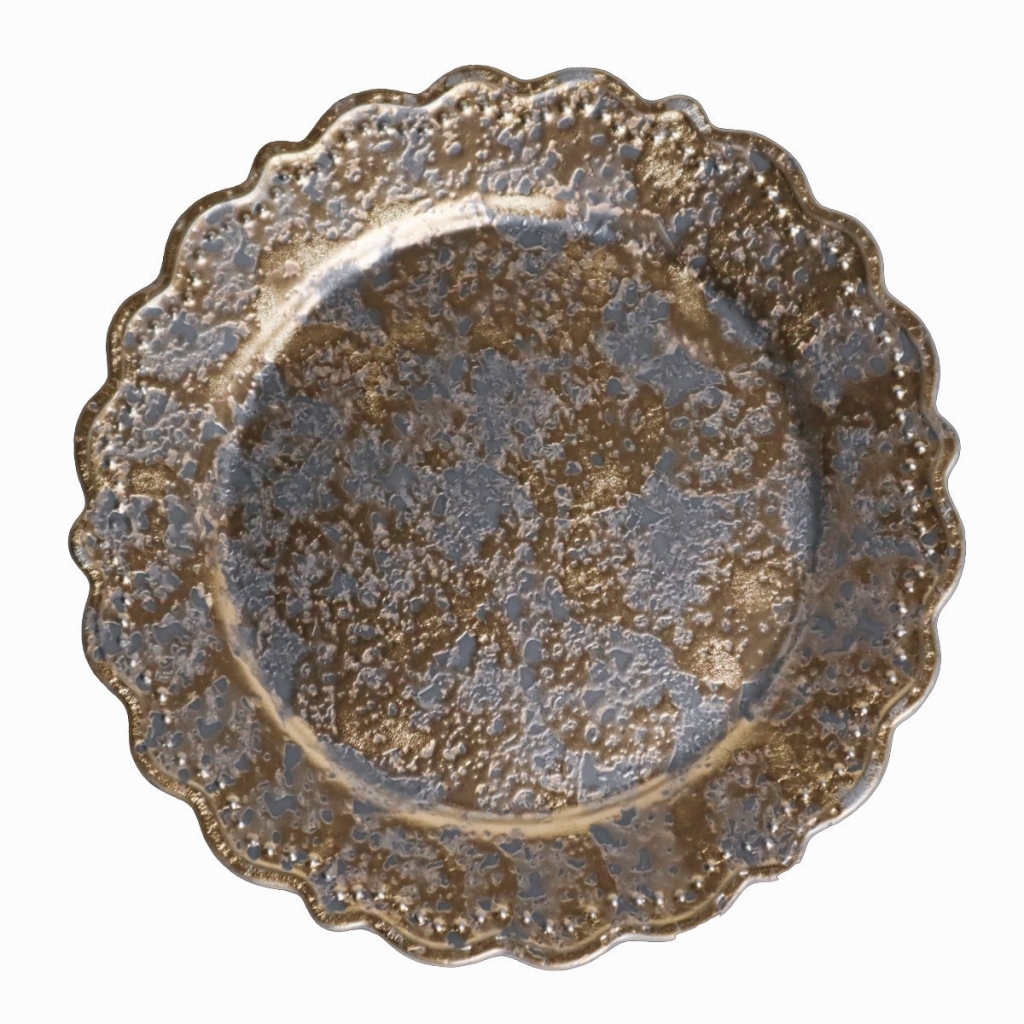 アワサカ シェフズウェア ゴールドグレーズ プレートM SP88-A01 | 卸売・ 問屋・仕入れの専門サイト【NETSEA】