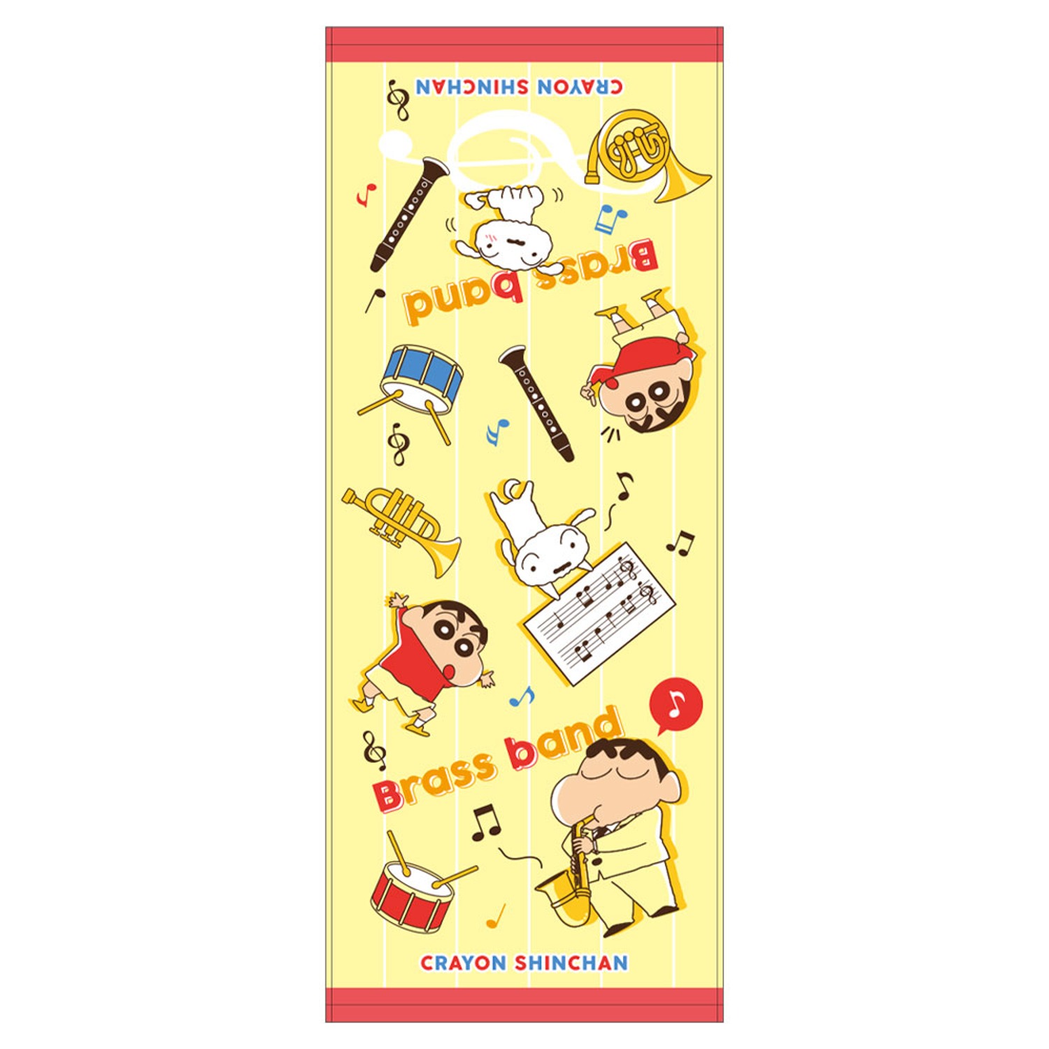 クレヨンしんちゃん 部活フェイスタオル 吹奏楽部 KS-5538321SB | 卸売・ 問屋・仕入れの専門サイト【NETSEA】