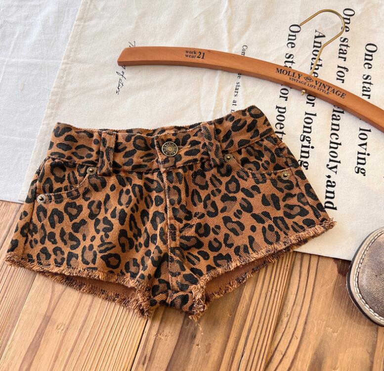 2024 夏新作 女の子 半ズボン ヒョウ柄 ホットパンツ ボトムス 子供服 90~140cm | 卸売・ 問屋・仕入れの専門サイト【NETSEA】
