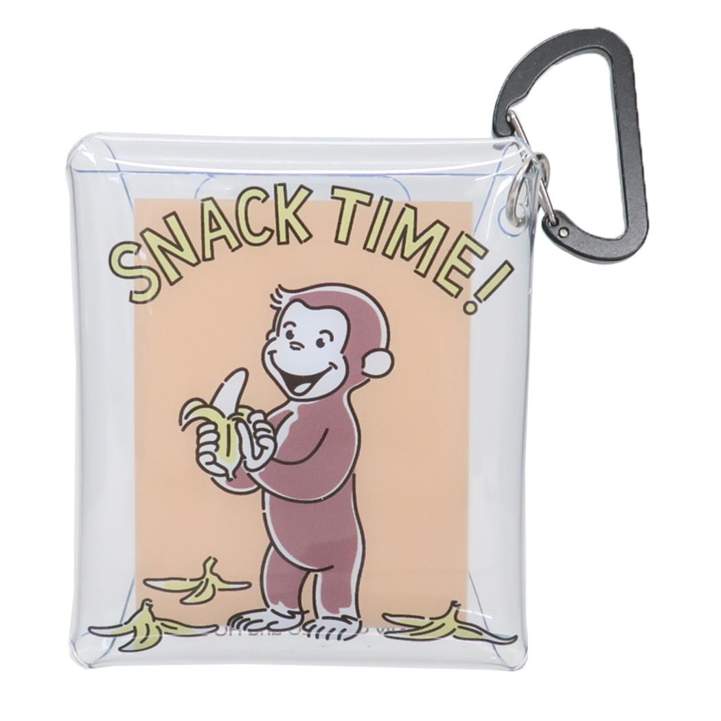 【ポーチ】おさるのジョージ クリアマルチケースSS ORANGE 株式会社 ブライエンタープライズ 問屋・仕入れ・卸・卸売の専門【仕入れならNETSEA】