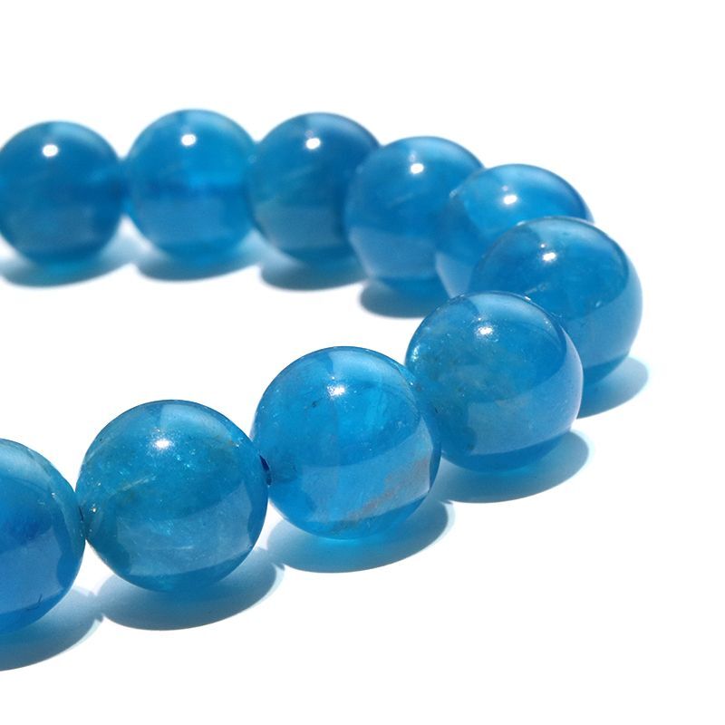 ブレス アパタイト＜マダガスカル産＞ 丸 約9.5mm パワーストーン | 卸売・ 問屋・仕入れの専門サイト【NETSEA】