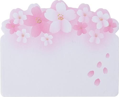 さくら･ダイカットふせん（20枚入） 53-35 | 卸売・ 問屋・仕入れの専門サイト【NETSEA】