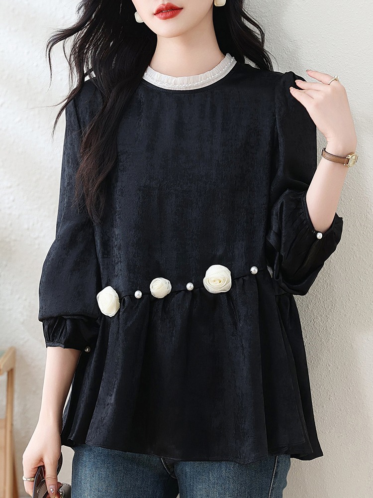 初回送料無料 長袖大きいサイズTシャツ 不規則な上着 レーディスファショントップス Sommy 株式会社 | 卸売・ 問屋・仕入れの専門サイト【NETSEA】