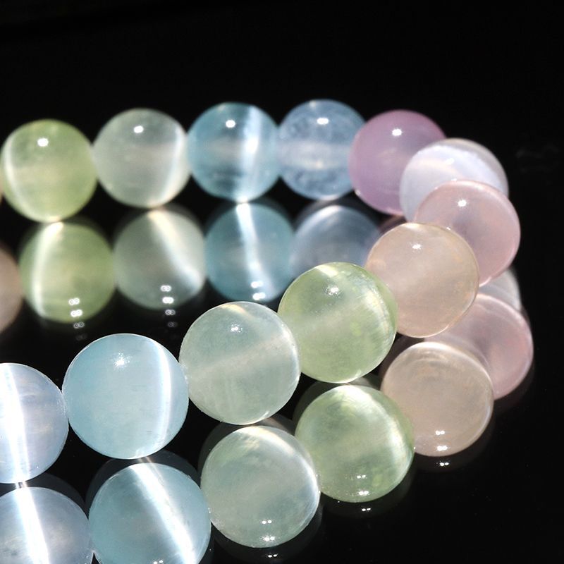 ブレス セレナイトMIX＜モロッコ産＞ 丸 約8mm 精霊 パワーストーン 天然石 | 卸売・ 問屋・仕入れの専門サイト【NETSEA】