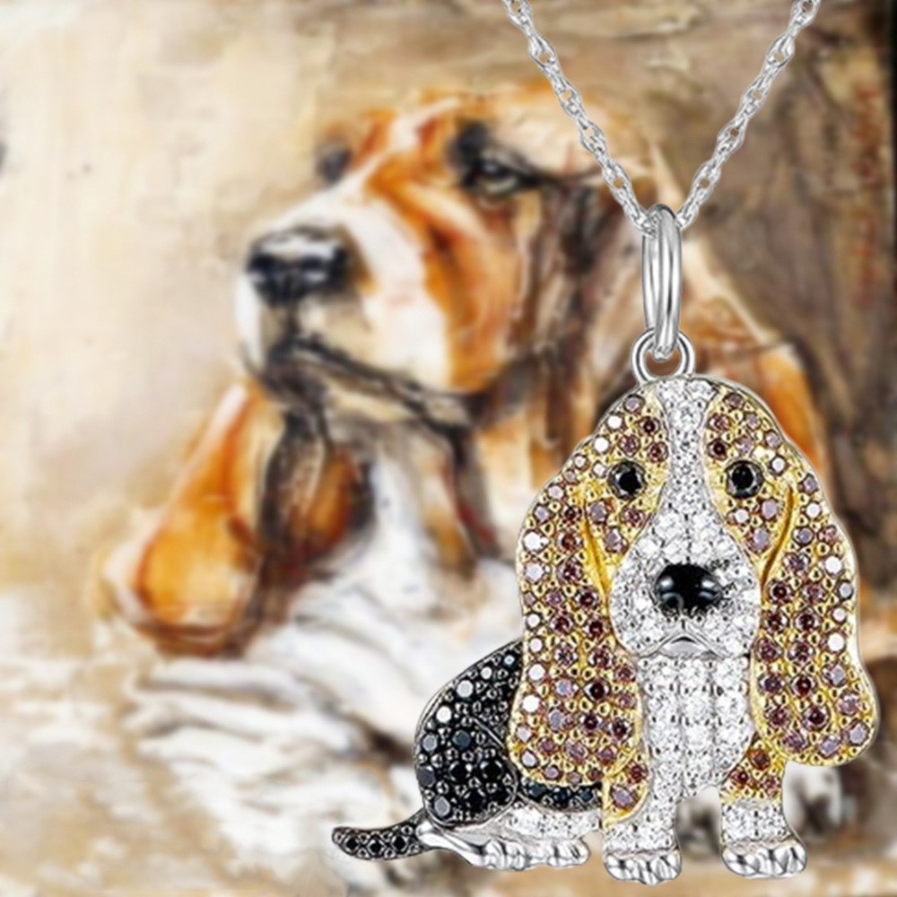 かわいい動物、バセットハウンド、ネックレス、鎖骨チェーン、ファッションアクセサリー、犬雑貨 MUGI 優品 | 卸売・ 問屋・仕入れの専門サイト【NETSEA】