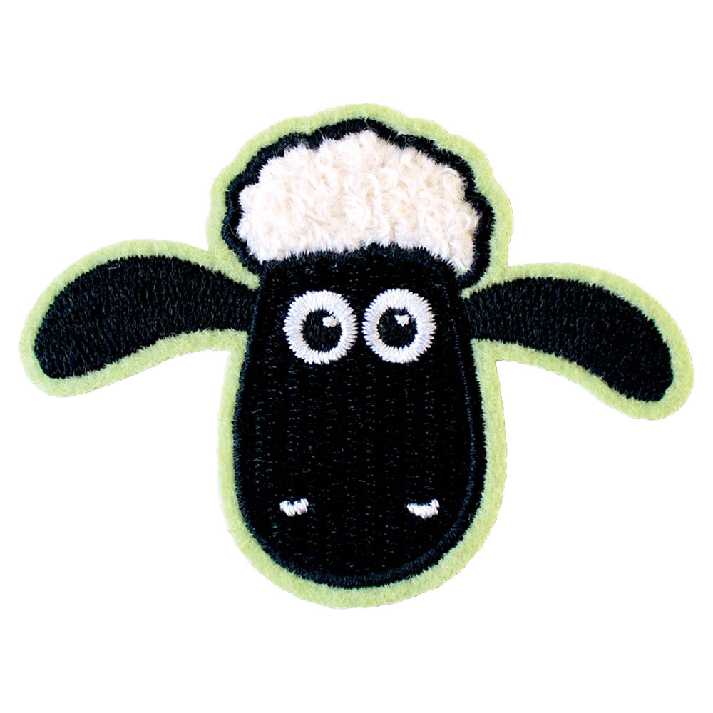 【10月入荷】HS-5546409FC ひつじのショーンモコモコ刺繍ステッカー フェイス | 卸売・ 問屋・仕入れの専門サイト【NETSEA】