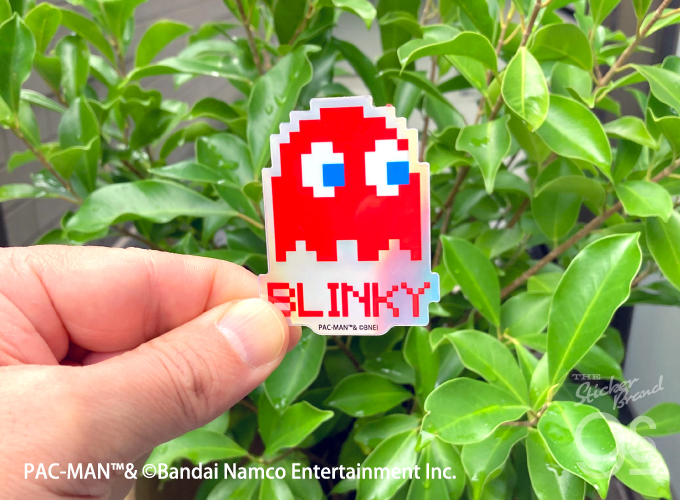 PAC-MAN ホログラムステッカー INKY ドット パックマン ゲーム game レトロ キャラクター グッズ PAC014 | 卸売・ 問屋・仕入れの専門サイト【NETSEA】