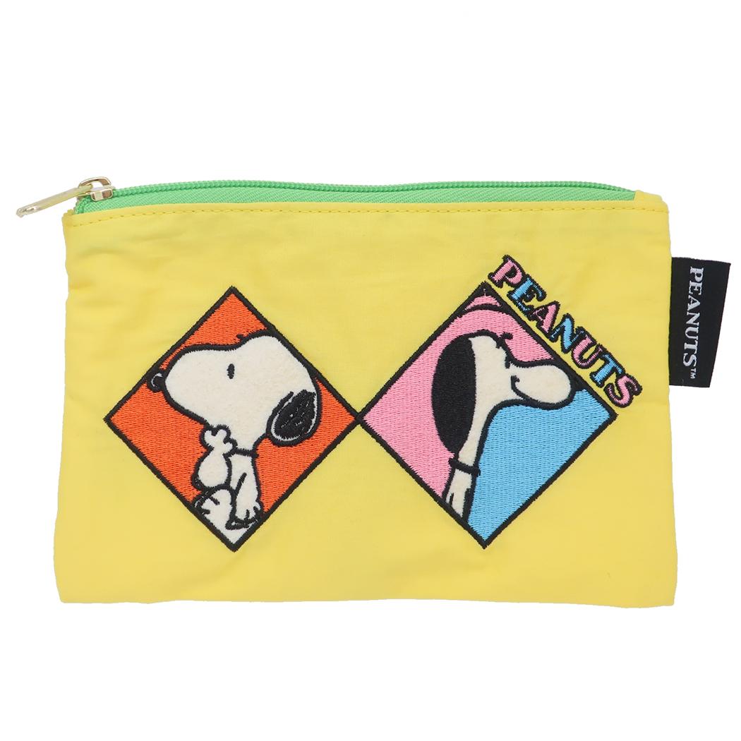 【コスメポーチ】スヌーピー コスメティックポーチ 75周年 YE | 卸売・ 問屋・仕入れの専門サイト【NETSEA】