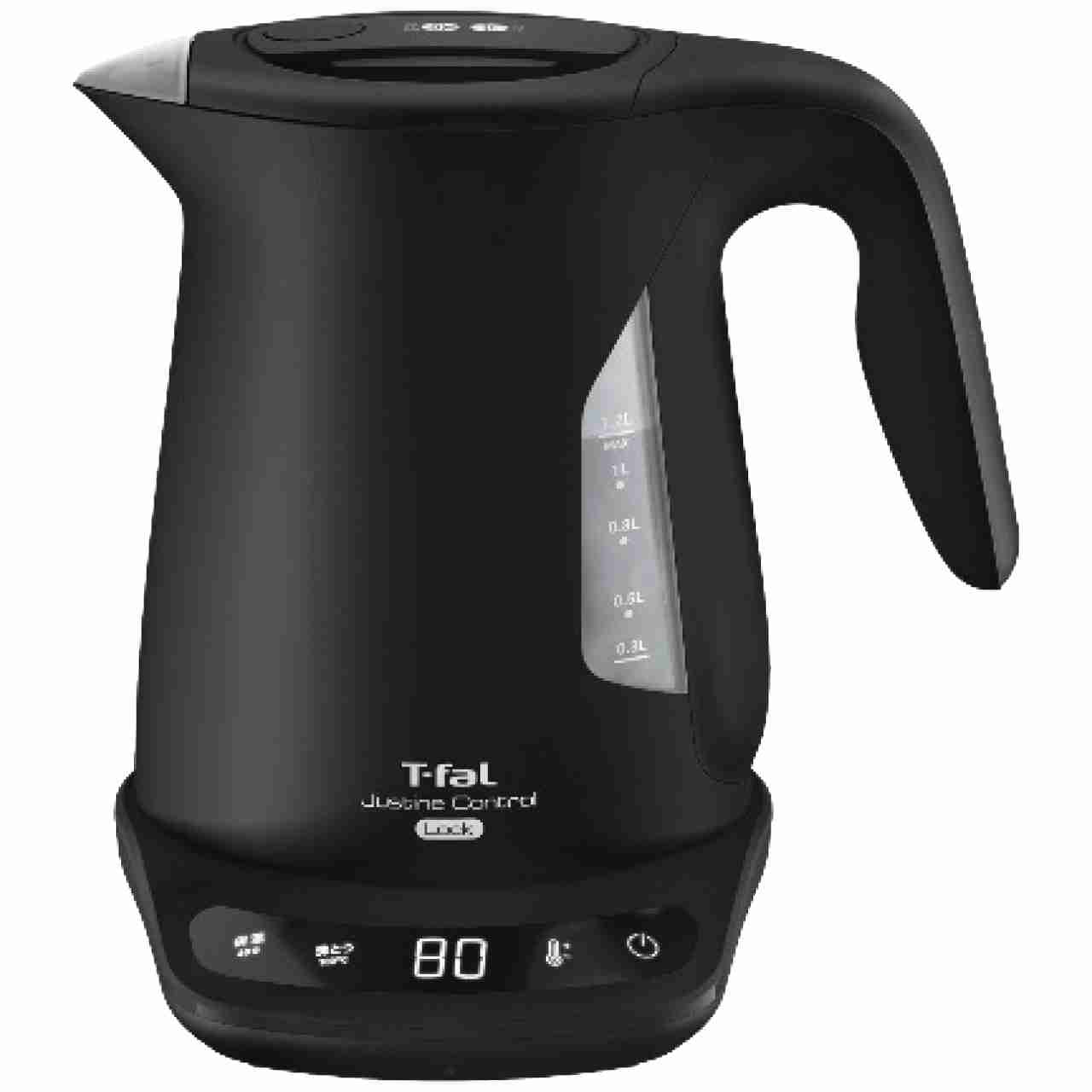 ジャスティンロック コントロール 電気ケトル1.2l ブラック | 卸売・ 問屋・仕入れの専門サイト【NETSEA】