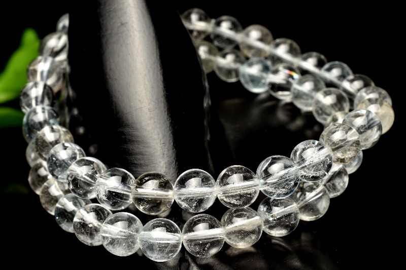 天然非加熱 ホワイトトパーズ 6.5mm ブレスレット 1個売り _BG5351-65 株式会社 SEKIKON | 卸売・ 問屋・仕入れの専門サイト【NETSEA】