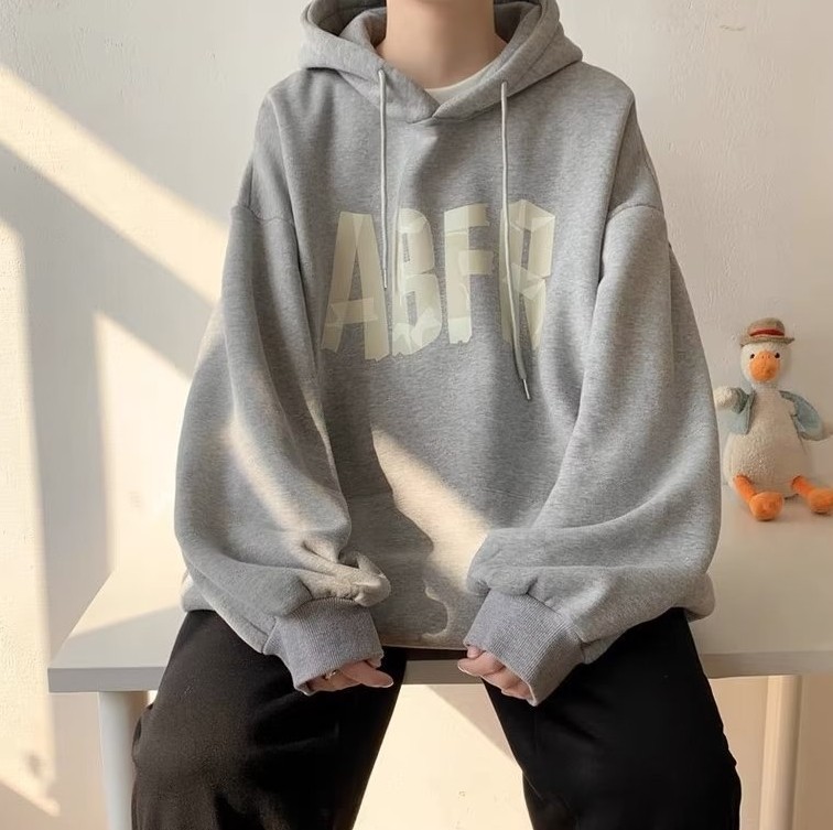 2025春秋メンズ服 シンプル おしゃれ 英字プリント パーカー ins人気 トップス トレーナー 3色展開[M~5XL] | 卸売・ 問屋・仕入れの専門サイト【NETSEA】