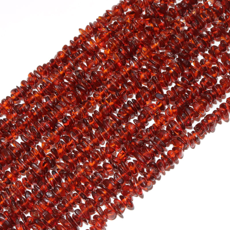 連 アンバー＜インドネシア産＞ さざれ 約6～10mm 全長約45cm | 卸売・ 問屋・仕入れの専門サイト【NETSEA】