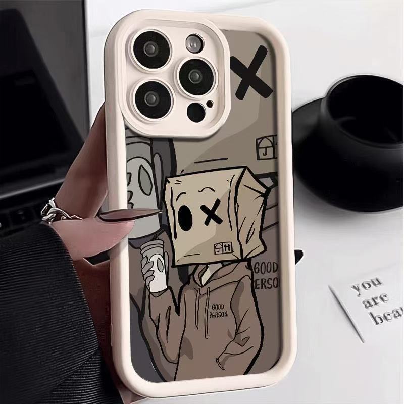 ペーパーボックスマン iPhone 16ケース 金剛砂 白色 欧米風 | 卸売・ 問屋・仕入れの専門サイト【NETSEA】