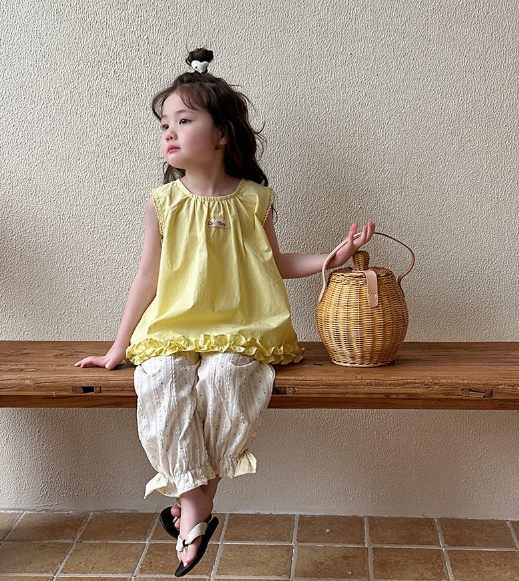 2025夏新作 韓国風子供服 トップス 女の子 柔らか キッズ服 80cm～130cm | 卸売・ 問屋・仕入れの専門サイト【NETSEA】