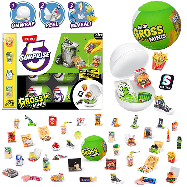 ZURU 5 SURPRISE MEGA GROSS MINI BRANDS | 卸売・ 問屋・仕入れの専門サイト【NETSEA】