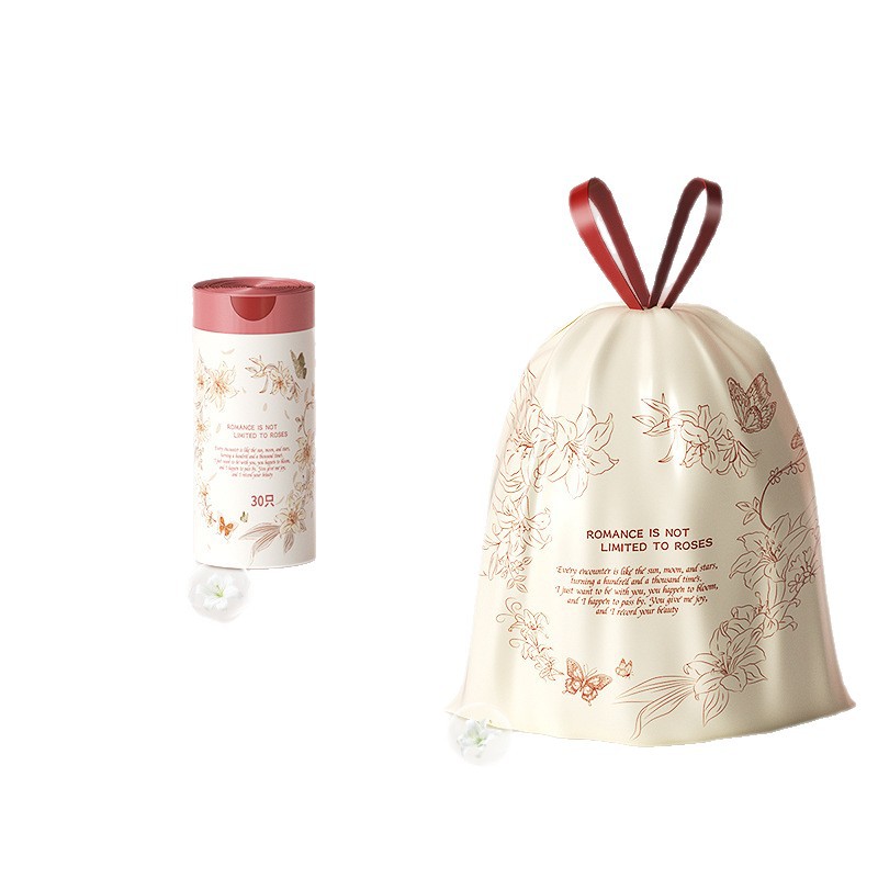 使い捨てゴミ袋 45cm x 45cm 厚手 破れにくい ビニール袋 家庭用 キッチン 掃除用 ゴミ袋 ピンク | 卸売・ 問屋・仕入れの専門サイト【NETSEA】