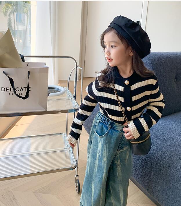 春秋新作 女の子ニットカーディガン、 子供服、 ファッションセーター ★コート 90-150 | 卸売・ 問屋・仕入れの専門サイト【NETSEA】