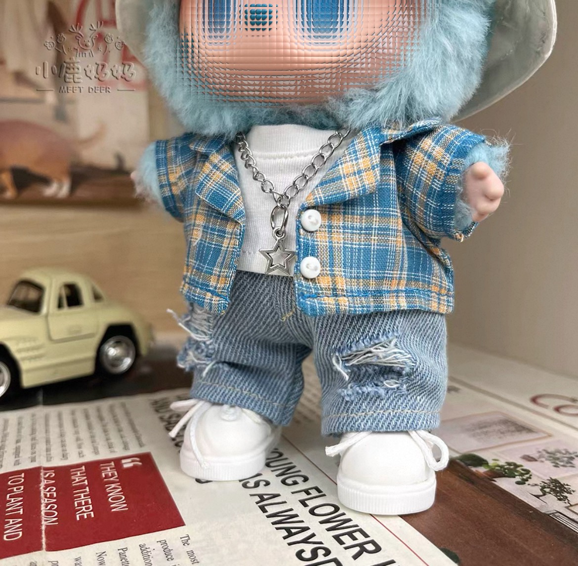 着せ替えぬいぐるみ服6点セット labubu用ミニドール着せ替え 10cm--17cm対応 子供おもちゃLF | 卸売・ 問屋・仕入れの専門サイト【NETSEA】