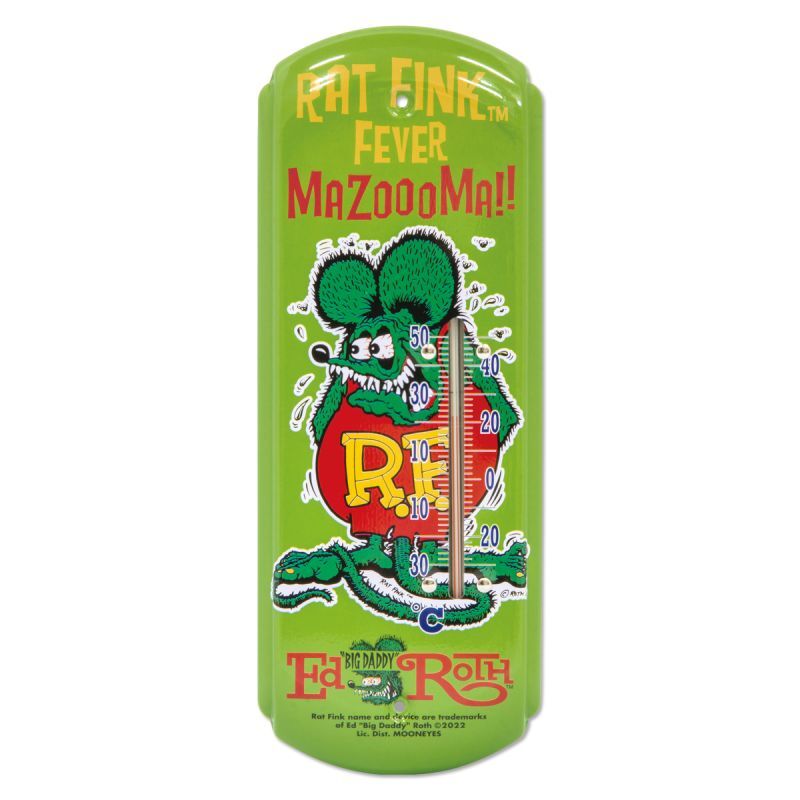 ラットフィンク サーモメーター 温度計 看板 サイン RATFINK L．Cエンタープライズ 問屋・仕入れ・卸・卸売の専門【仕入れならNETSEA】