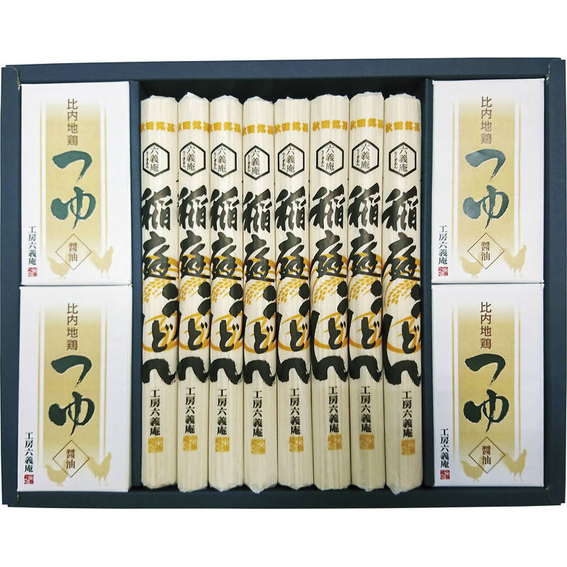 工房六義庵 比内地鶏 つゆで頂く稲庭うどん KU-50TH | 卸売・ 問屋・仕入れの専門サイト【NETSEA】