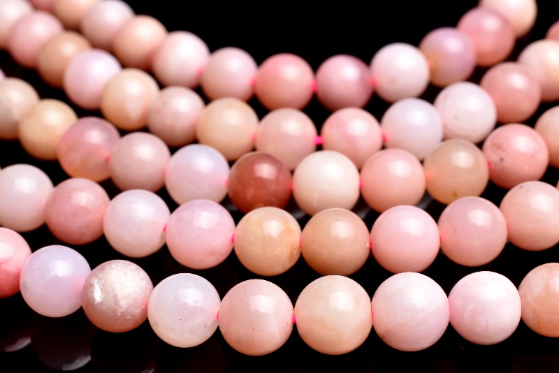 ピンクオパール 6.5mm 1連（約38cm） _RG565-65 | 卸売・ 問屋・仕入れの専門サイト【NETSEA】