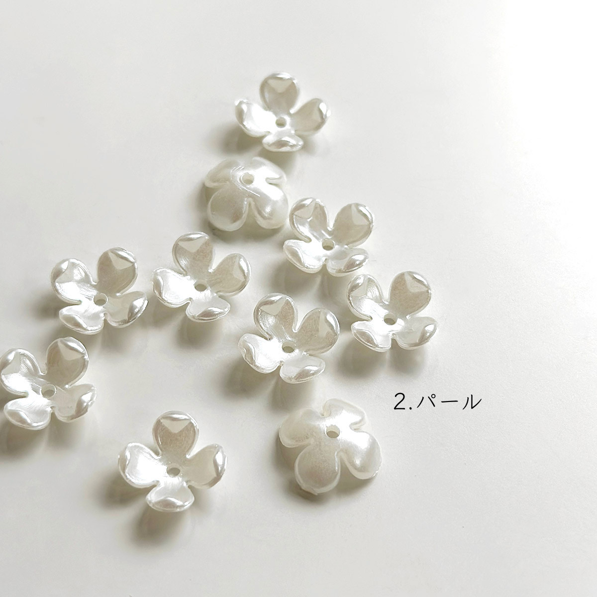 【即納10個入】キンモクセイ ビーズ 花 チャーム パーツ ピアス イヤリング デコ アクセサリー ★ B&P Labo. 問屋・仕入れ・卸・卸売の専門【仕入れならNETSEA】