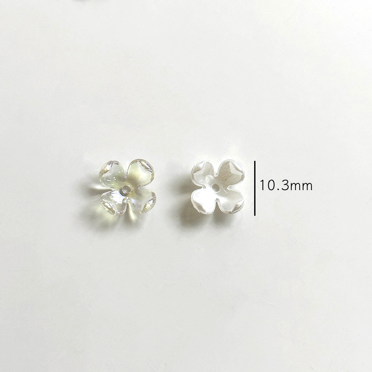 【即納10個入】キンモクセイ ビーズ 花 チャーム パーツ ピアス イヤリング デコ アクセサリー ★ B&P Labo. 問屋・仕入れ・卸・卸売の専門【仕入れならNETSEA】