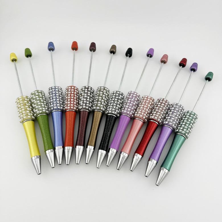 DIY文房具 ハンドメイド 手作り ビーズボールペン パーツ ダイヤモンド 真珠 筆記用具 12色 LENA | 卸売・ 問屋・仕入れの専門サイト【NETSEA】