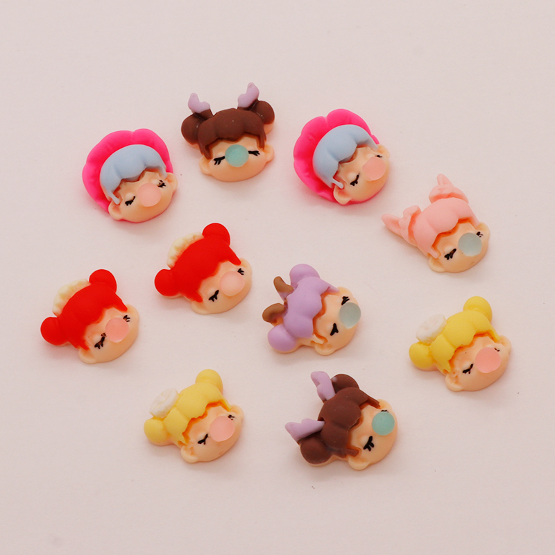 デコパーツ 女の子 10個入り 凱輝通商 株式会社 問屋・仕入れ・卸・卸売の専門【仕入れならNETSEA】