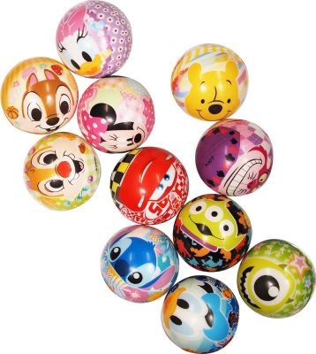 ディズニーオールスター顔柄PUボール 12種 SY-4361 株式会社フジキン 問屋・仕入れ・卸・卸売の専門【仕入れならNETSEA】