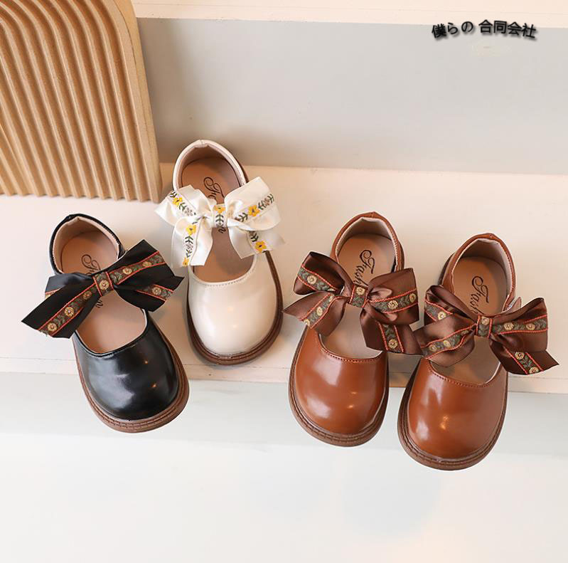 2023年秋新品 子供靴 キッズ靴 シューズ 単靴 3色展開 21＃-30＃（内長13.5-18.3cm） | 卸売・ 問屋・仕入れの専門サイト【NETSEA】