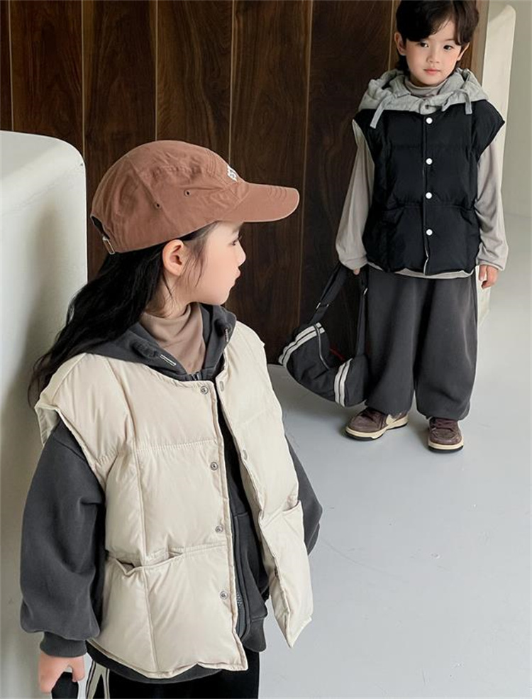 店長推薦 4色 100-140cm 子供服 女の子 コート カジュアル ダウンベスト 男の子 ベスト タンクトップ SevenLy Selection 問屋・仕入れ・卸・卸売の専門【仕入れなら ...