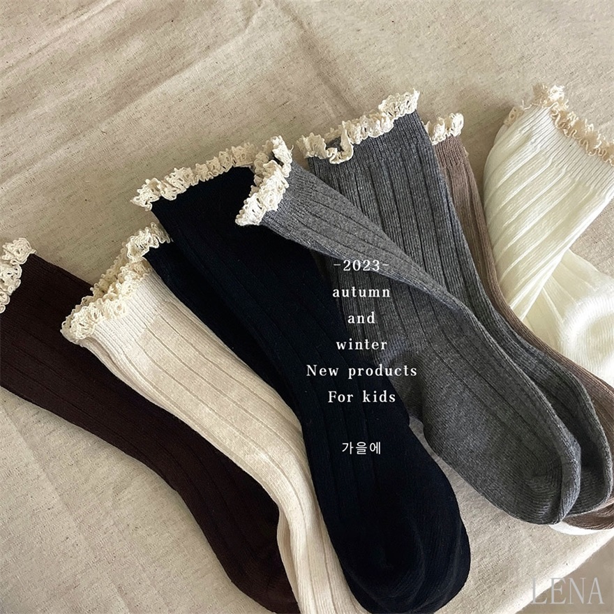 2023秋新作 ins 韓国風 ソックス 子供靴下 M～XL LENA 問屋・仕入れ・卸・卸売の専門【仕入れならNETSEA】