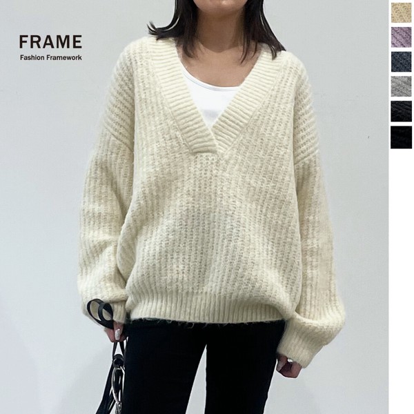 【2023新作】MIX起毛系畦あみVネックプルオーバー 株式会社 ディープサンクス 問屋・仕入れ・卸・卸売の専門【仕入れならNETSEA】