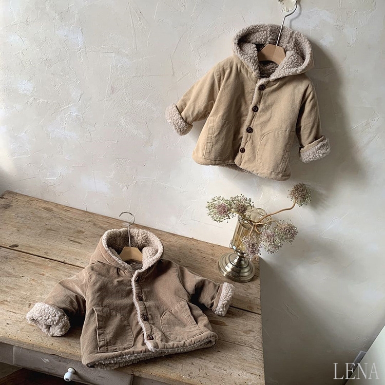 2023冬新作 ins 韓国風子供服 ベビー服 アウター コート 防寒 保温 2色 73-100cm LENA 問屋・仕入れ・卸・卸売の専門【仕入れならNETSEA】