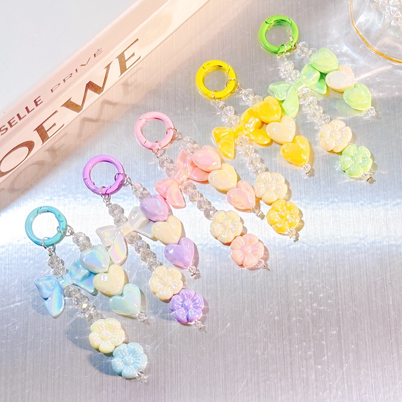 バッグチャーム キーホルダー INS風 DIYレディース小物 スマホストラップ アオキ商店 問屋・仕入れ・卸・卸売の専門【仕入れならNETSEA】